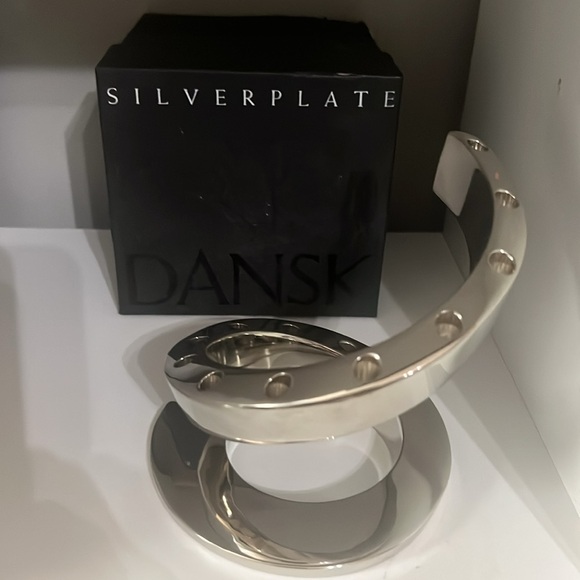 Dansk | Accents | Dansk Designs Silver Plate Candle Holder | Poshmark